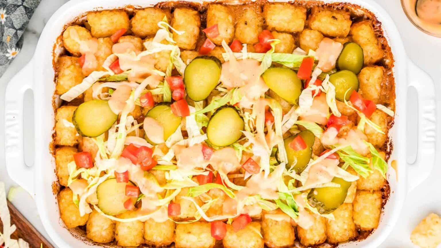 14 Warm, Crispy Tater Tot Bakes That Everyone Loves - Savor and Smile