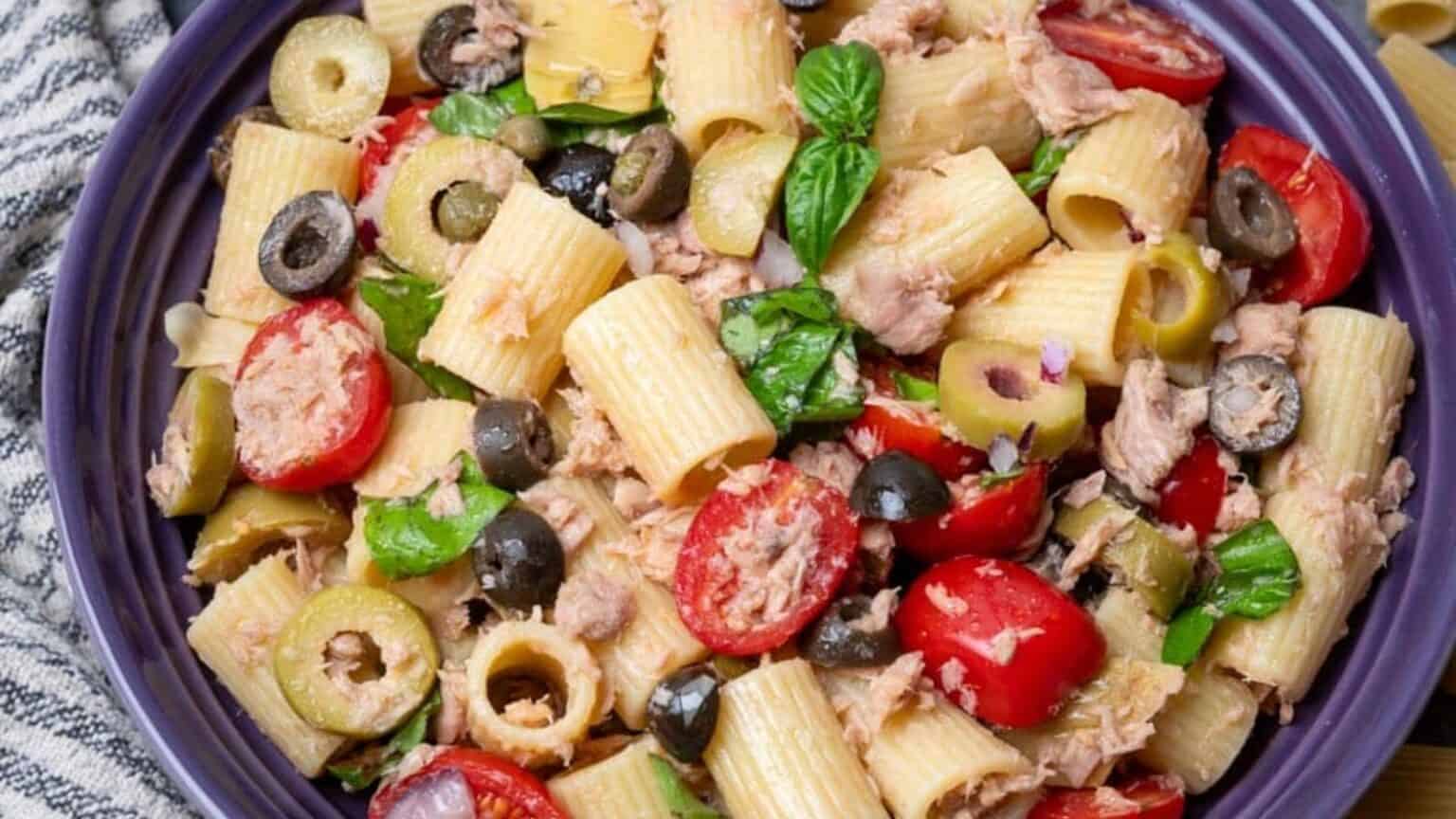 14 No-Fuss Pasta Salads Done in 20 Minutes or Less - Savor and Smile