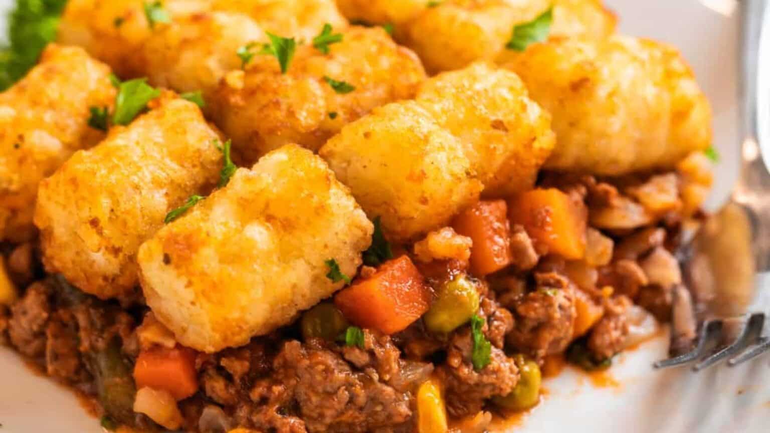 14 Warm, Crispy Tater Tot Bakes That Everyone Loves - Savor and Smile